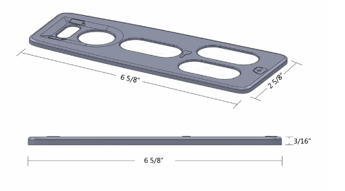Window Switch Panel (5 Opening) - Driver fits Freightliner Cascadia ...